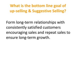 Suggestive & upselling | PPT