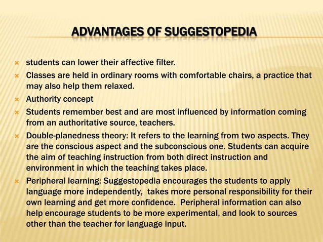 Suggestopedia | PPTX