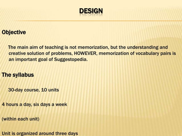 Suggestopedia | PPTX