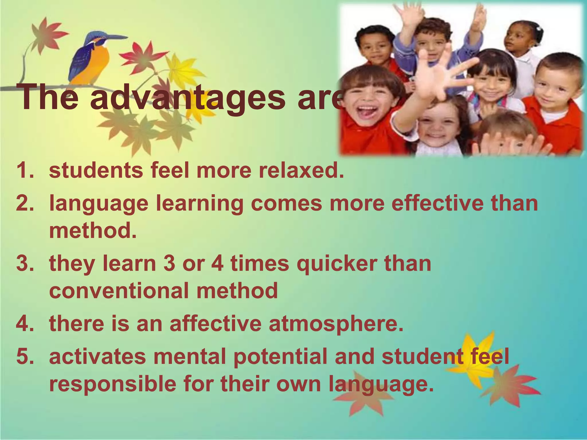 Suggestopedia Method of Teaching | PPTX