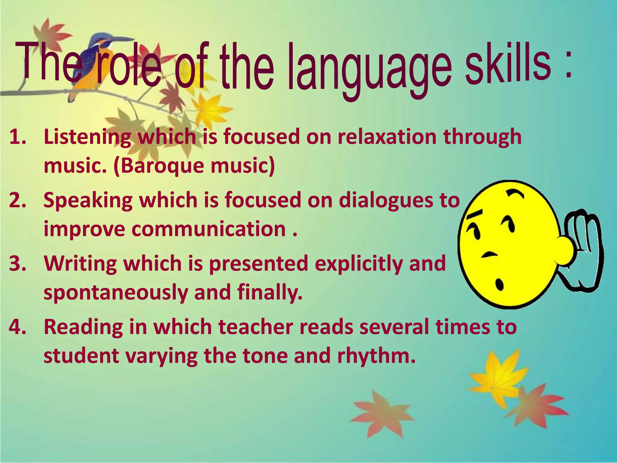 Suggestopedia Method of Teaching | PPTX