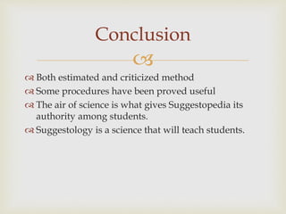 Suggestopedia | PPSX