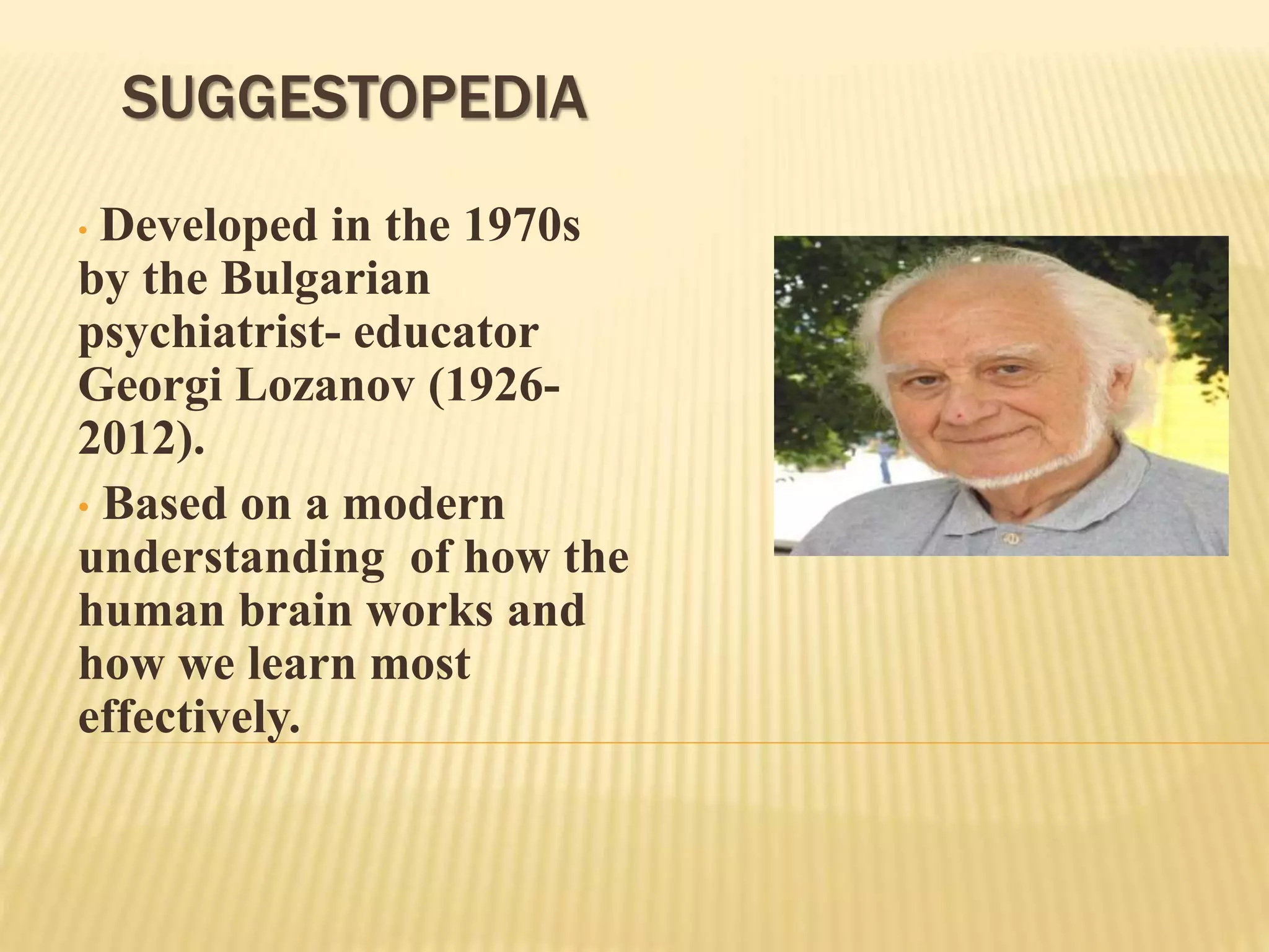 Suggestopedia | PPT