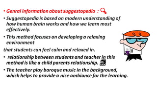 Suggestopedia | PPT