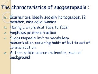 Suggestopedia fix | PPTX