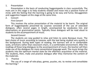 Suggestopedia, power point | PPT