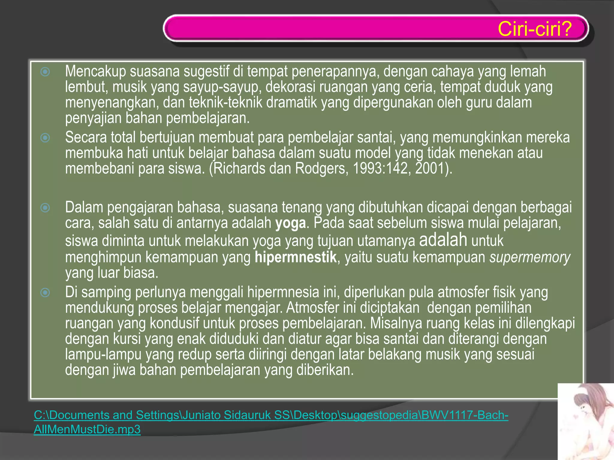 Suggestopedia slideshare | PPT