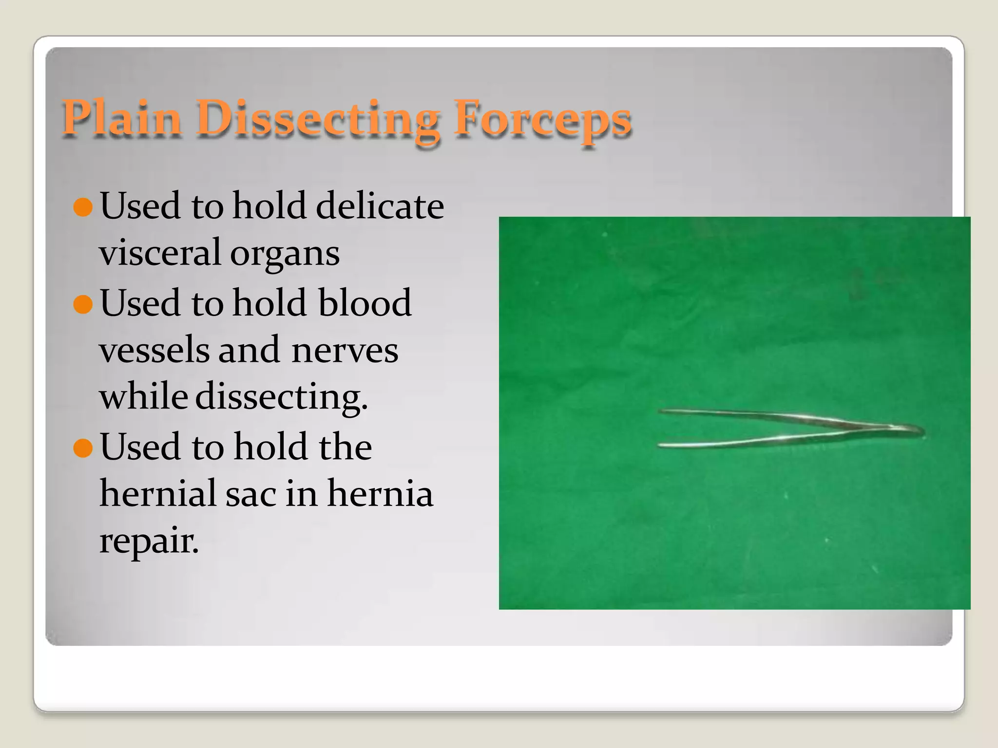 Surgical Instrument (OT Instruments) | PPTX