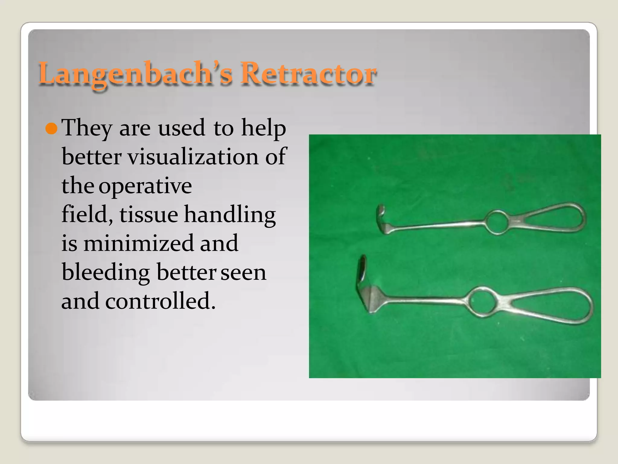 Surgical Instrument (OT Instruments) | PPTX