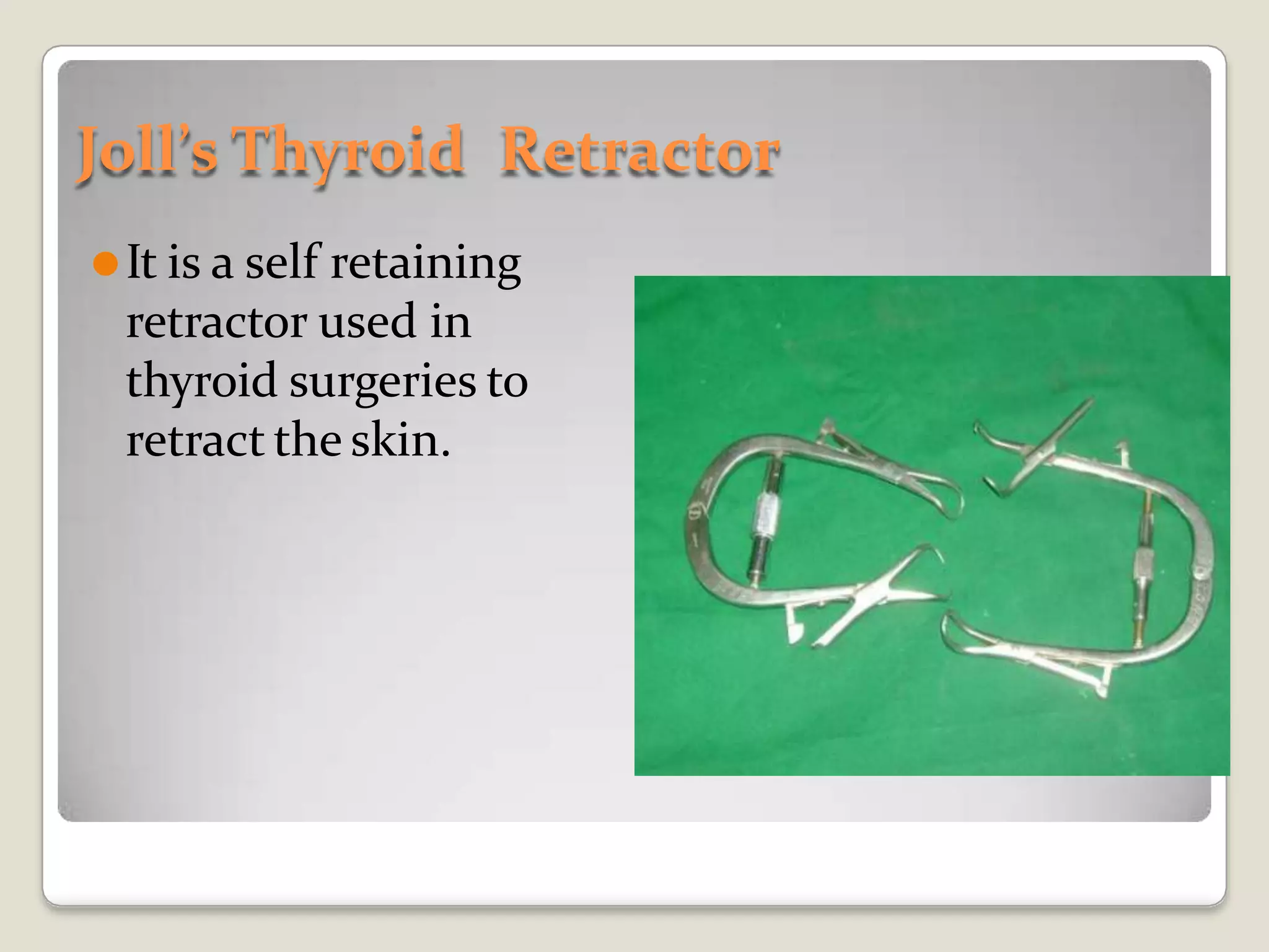 Surgical Instrument (OT Instruments) | PPTX