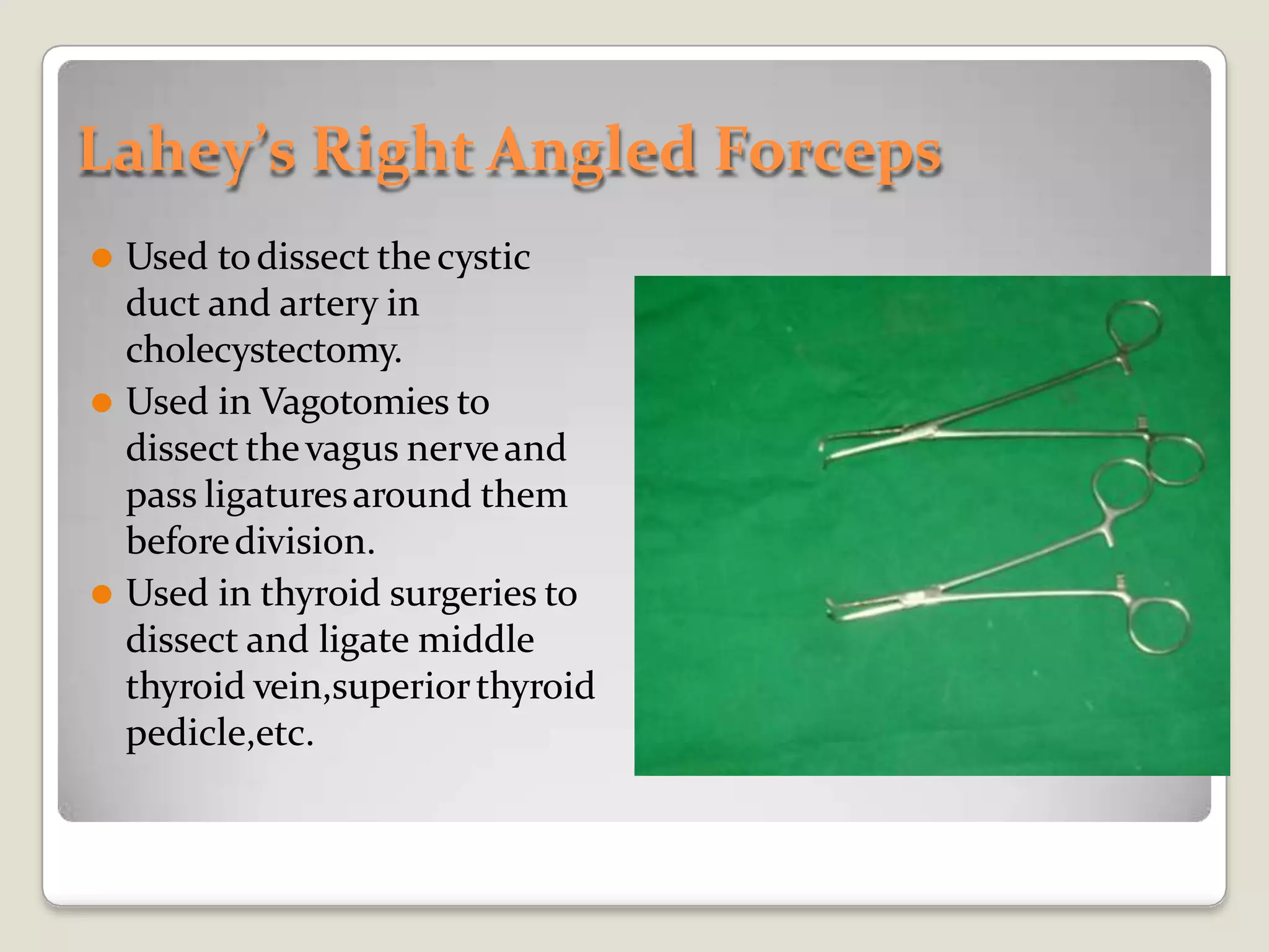 Surgical Instrument (OT Instruments) | PPTX