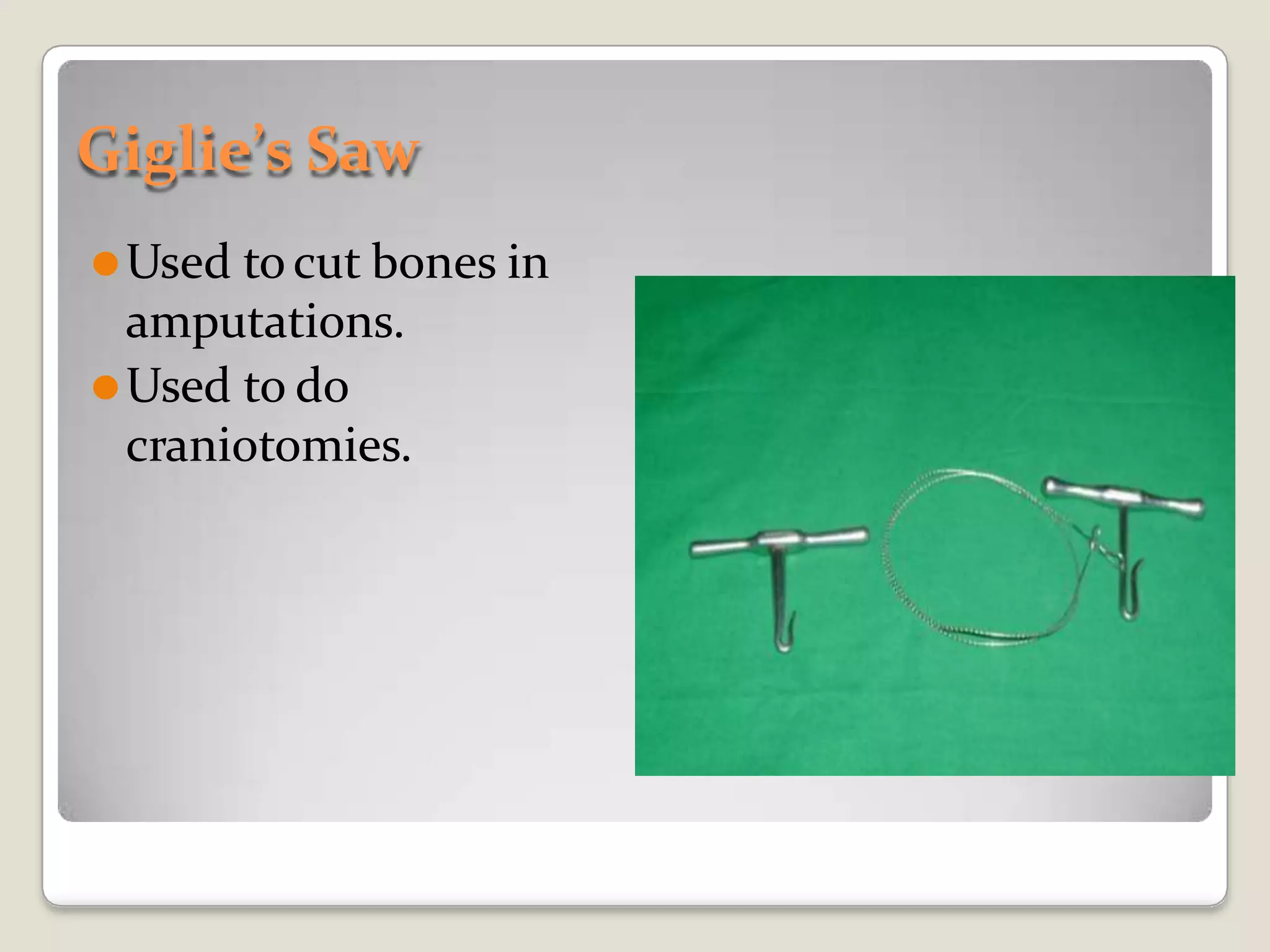 Surgical Instrument (OT Instruments) | PPTX