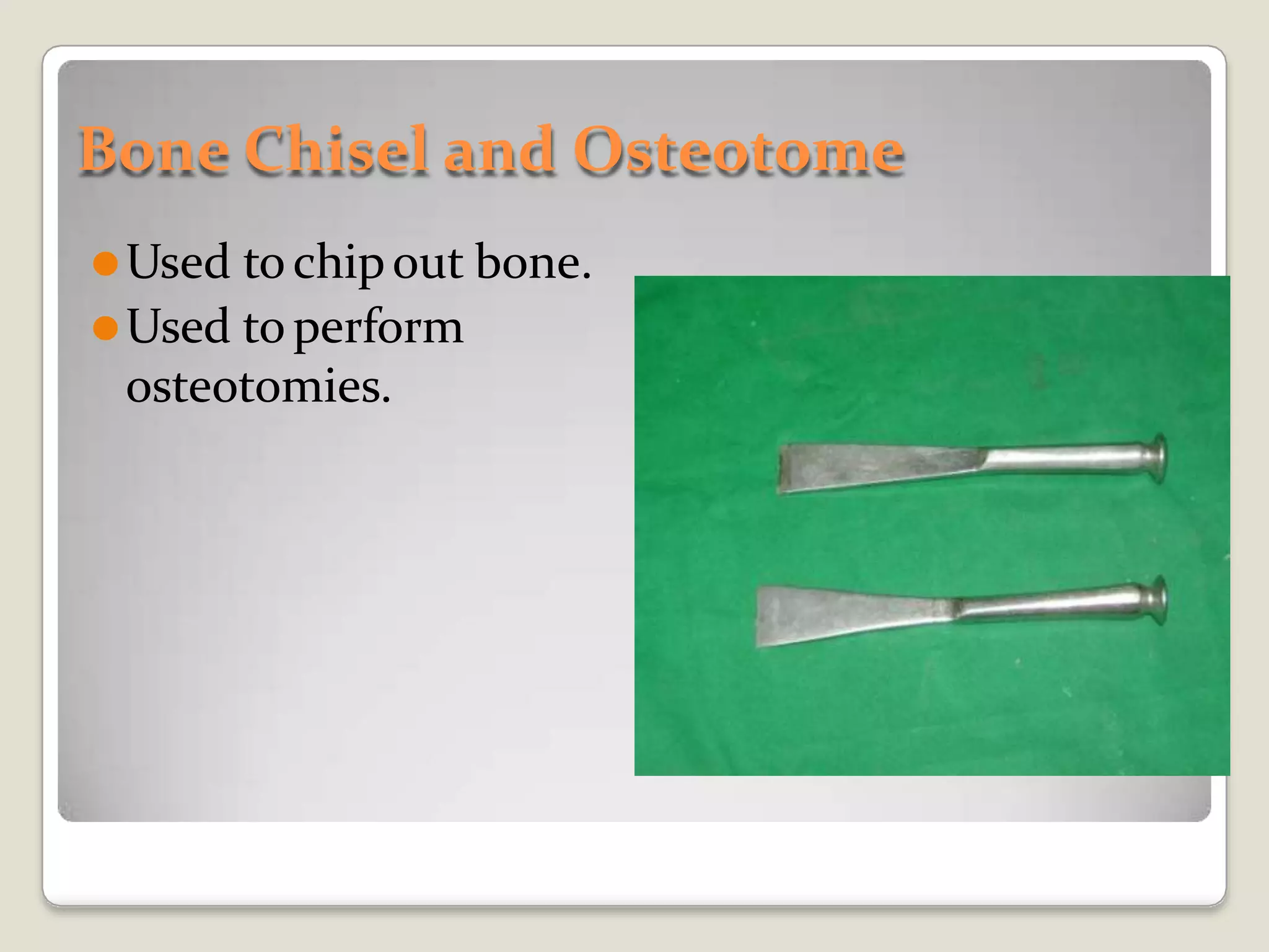 Surgical Instrument (OT Instruments) | PPTX