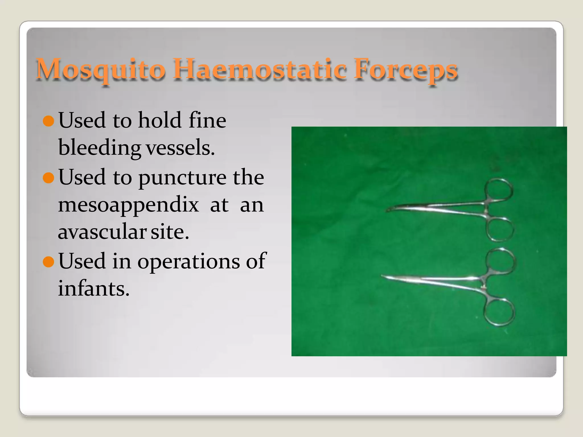 Surgical Instrument (OT Instruments) | PPTX