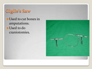 Surgical Instrument (OT Instruments) | PPTX