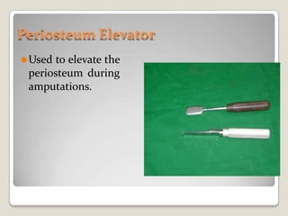 Surgical Instrument (OT Instruments) | PPTX