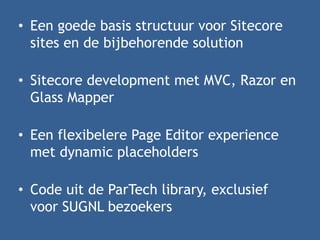 Sitecore - Onder de motorkop van ParTechIT.nl