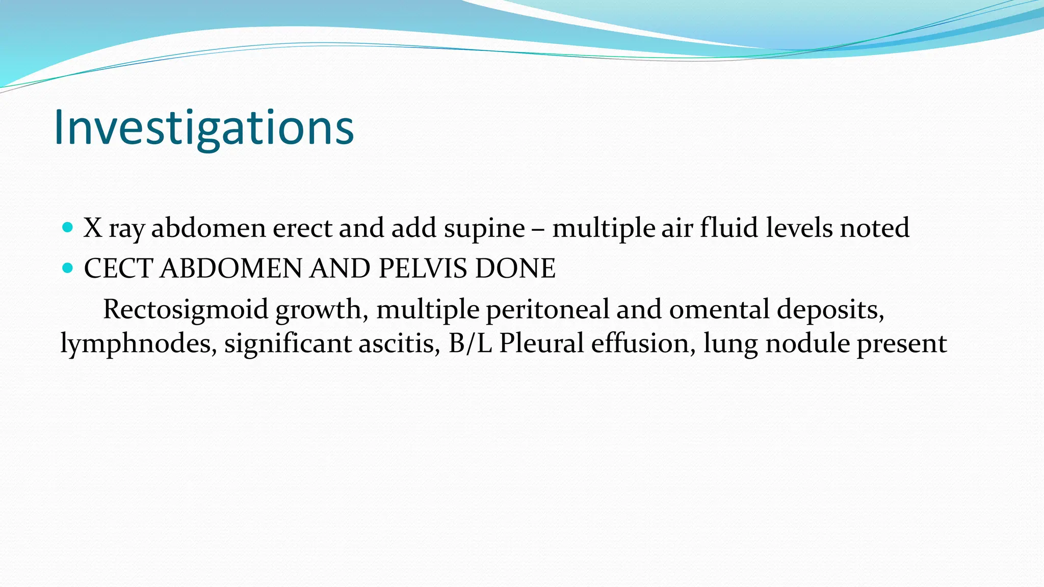 Carcinoma rectosigmoid region tumor board | PPT