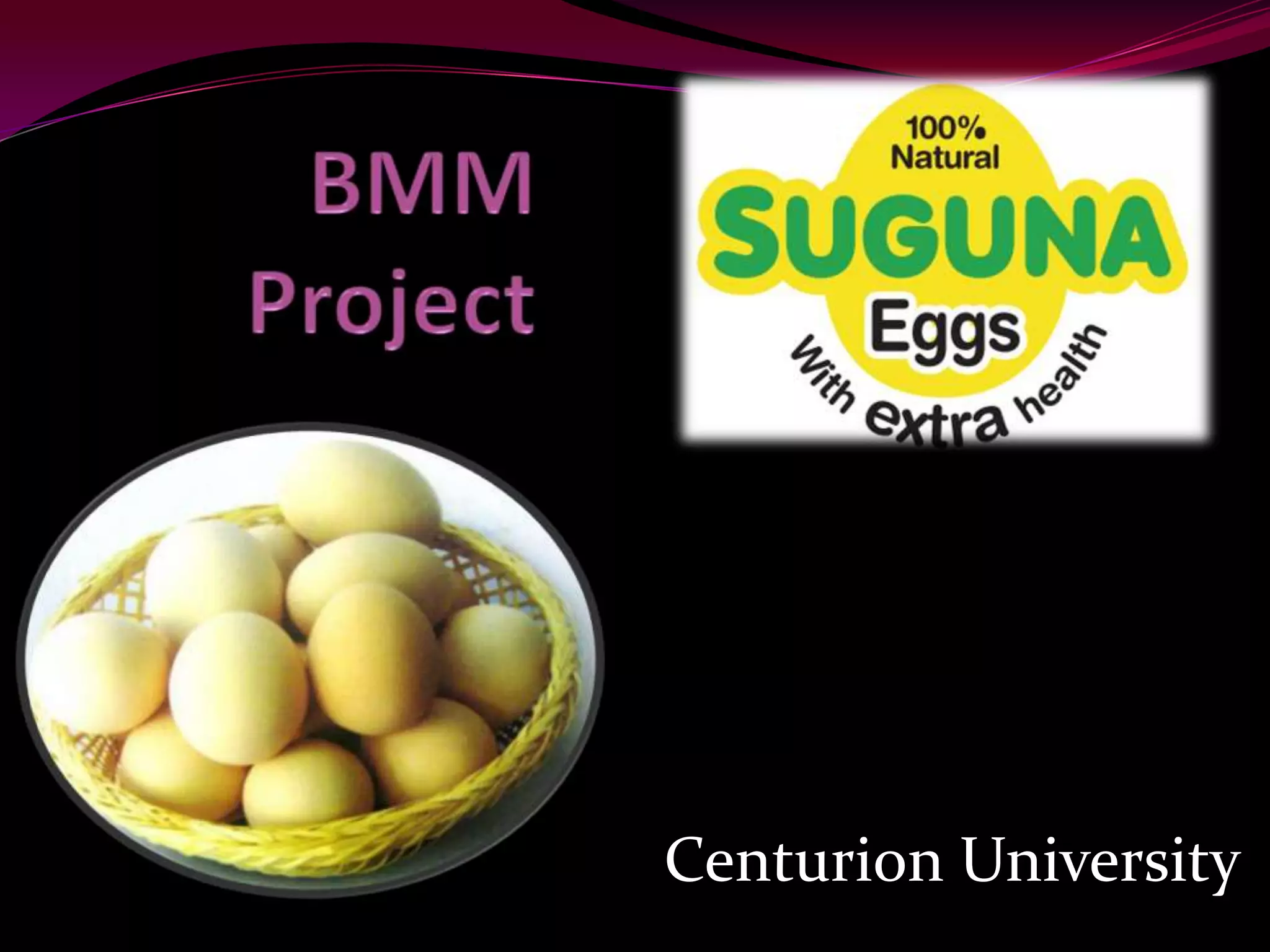 Suguna eggs a project report | PPTX