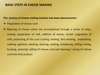 Cheese Making | PPTX