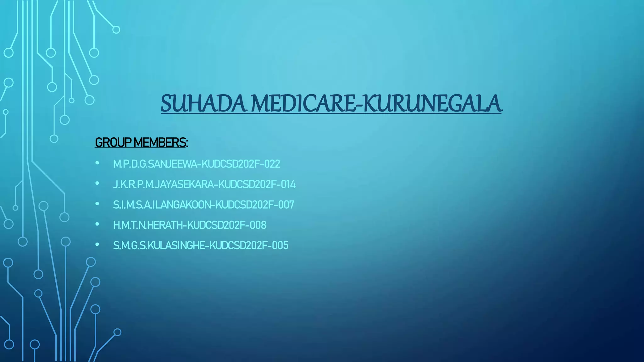 SUHADA MEDICARE-KURUNEGALA.pptx