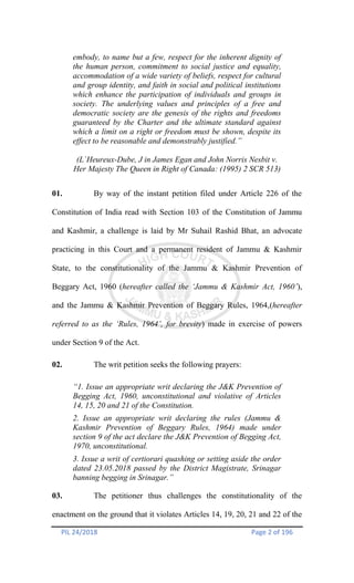Suhail rashid bhat v state of jammu and kashmir | PDF