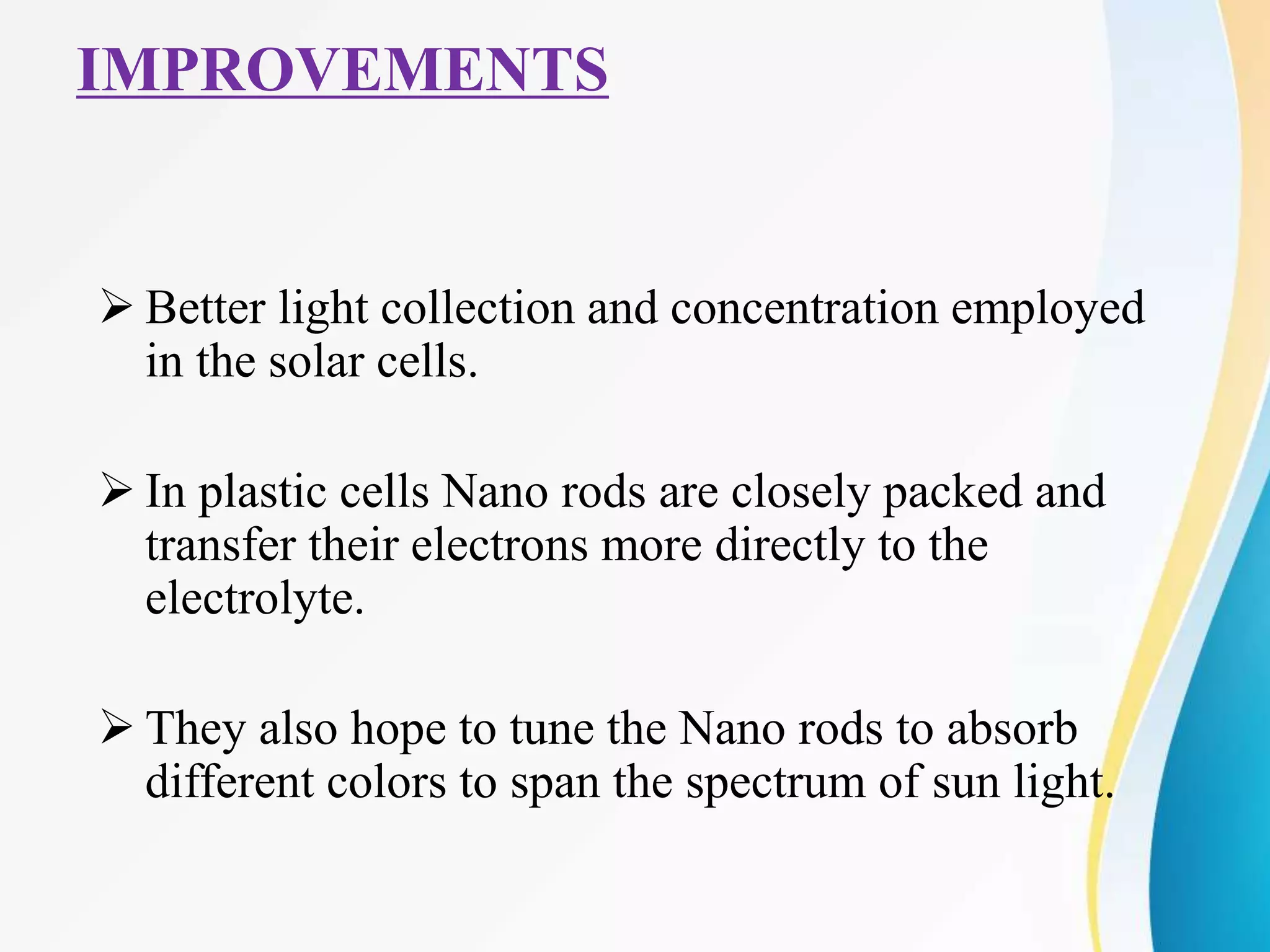 Infrared Plastic Solar Cell PPT | PPTX