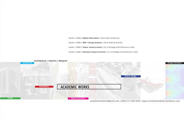 Suhas Bambardekar | Portfolio | Academic Works | PDF | Civil Engineering Industry | Industries