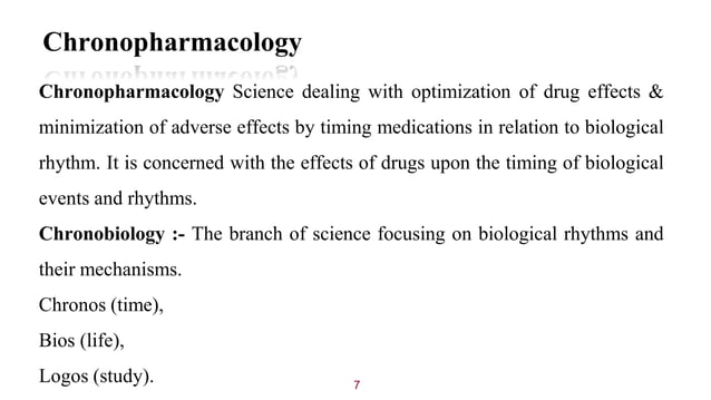 Suhas (chronopharmacology of diabetes) | PPTX | Endocrine and Metabolic ...