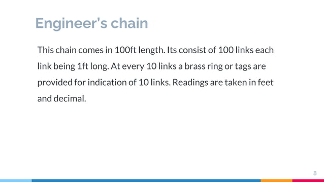 surveying chains | PDF | Physics | Science