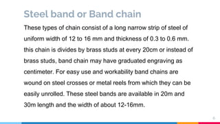 surveying chains | PDF
