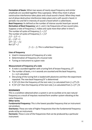 Wave Motion | PDF