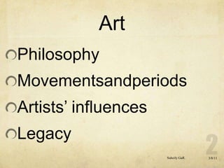 Art: Basic knowledge | PPTX
