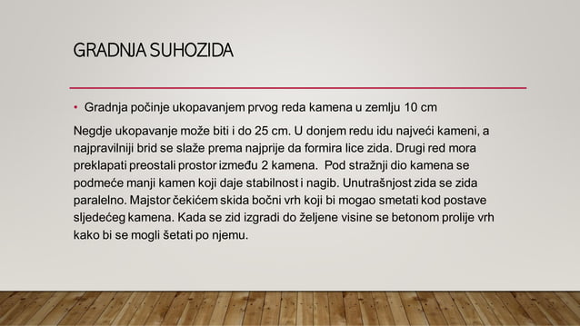 Suhozid | PPT