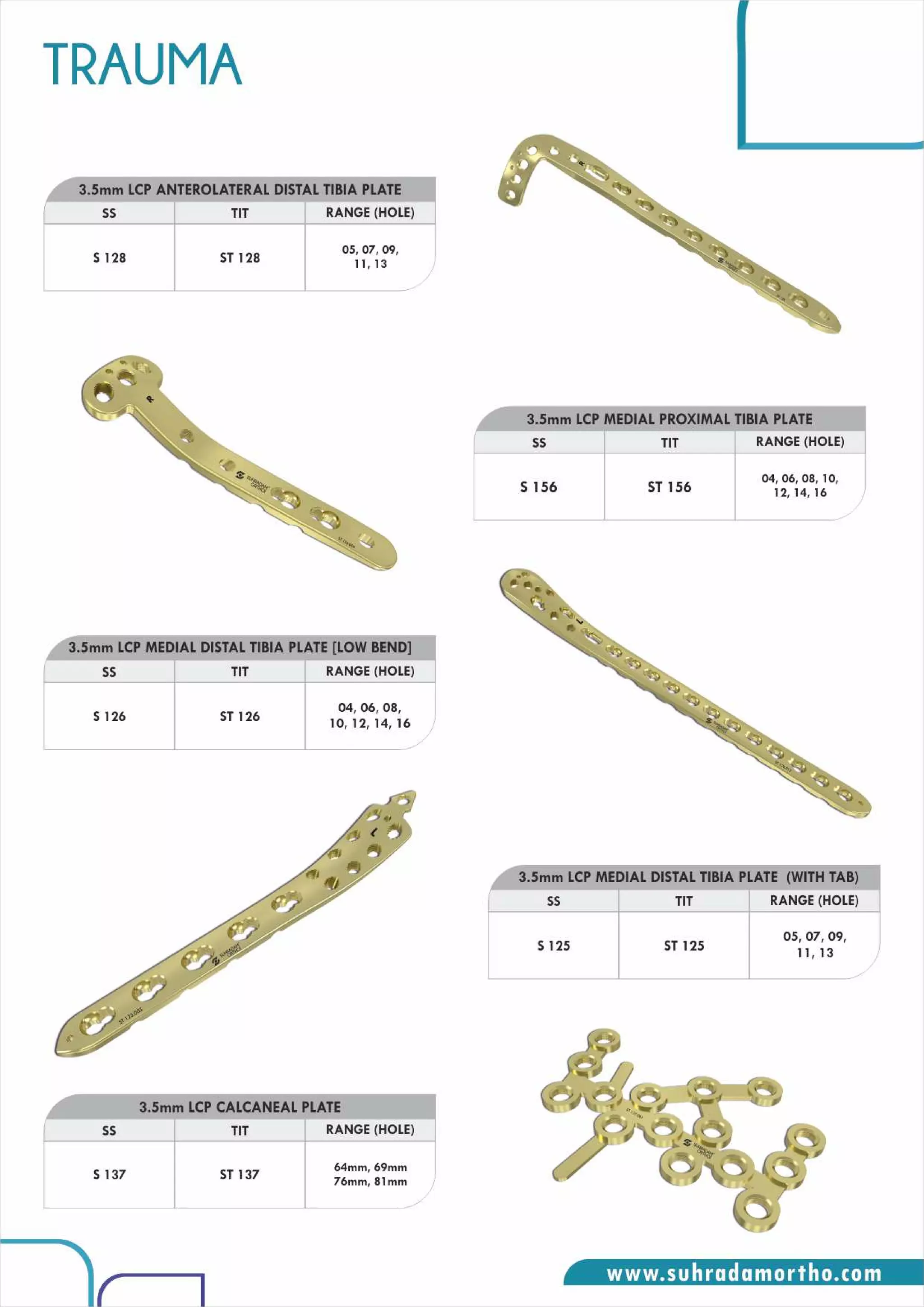 Suhradam ortho trauma brochure [new] | PDF