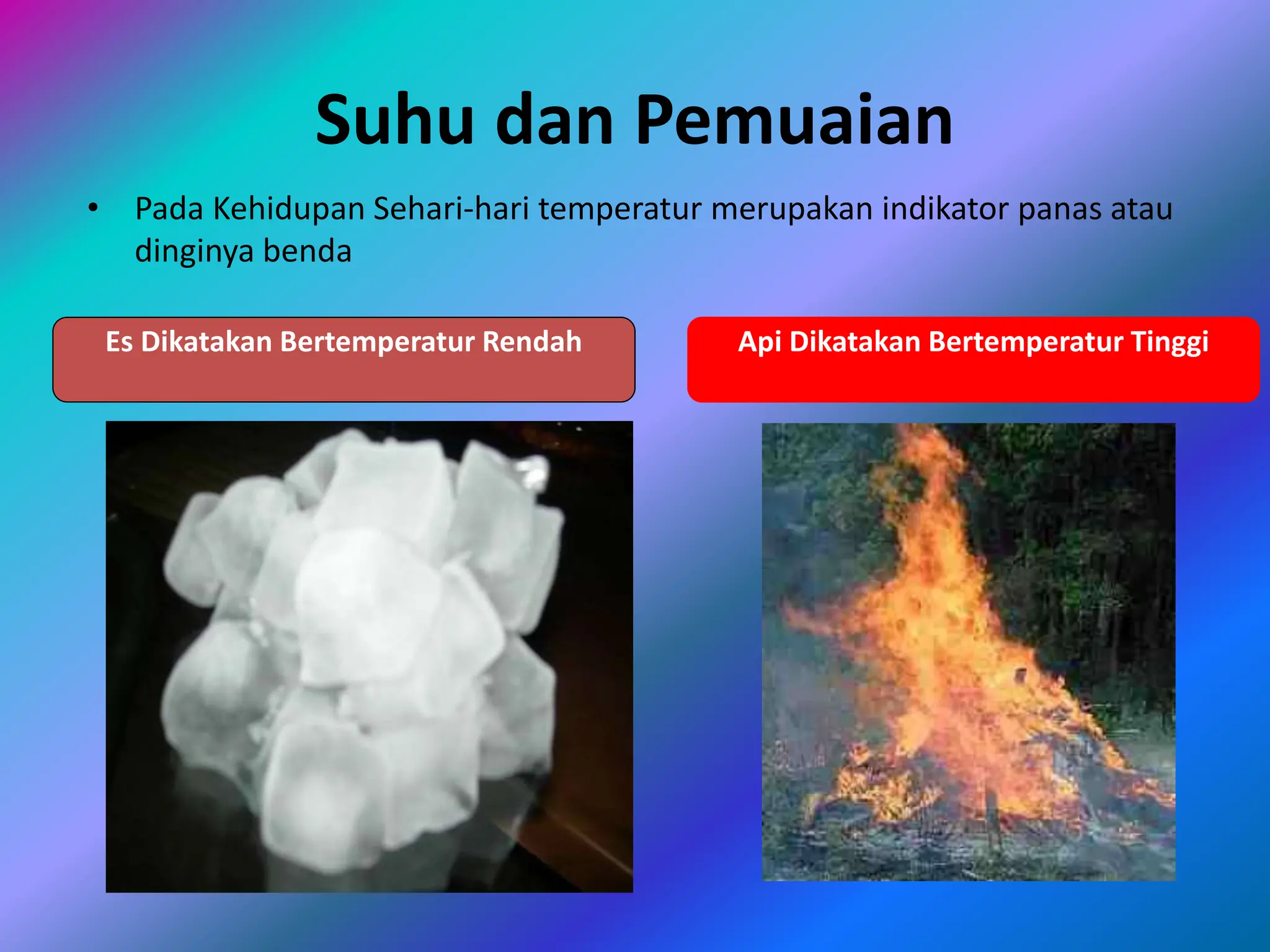 Presentasi materi suhu dan kalor Fisika kelas XI | PPTX