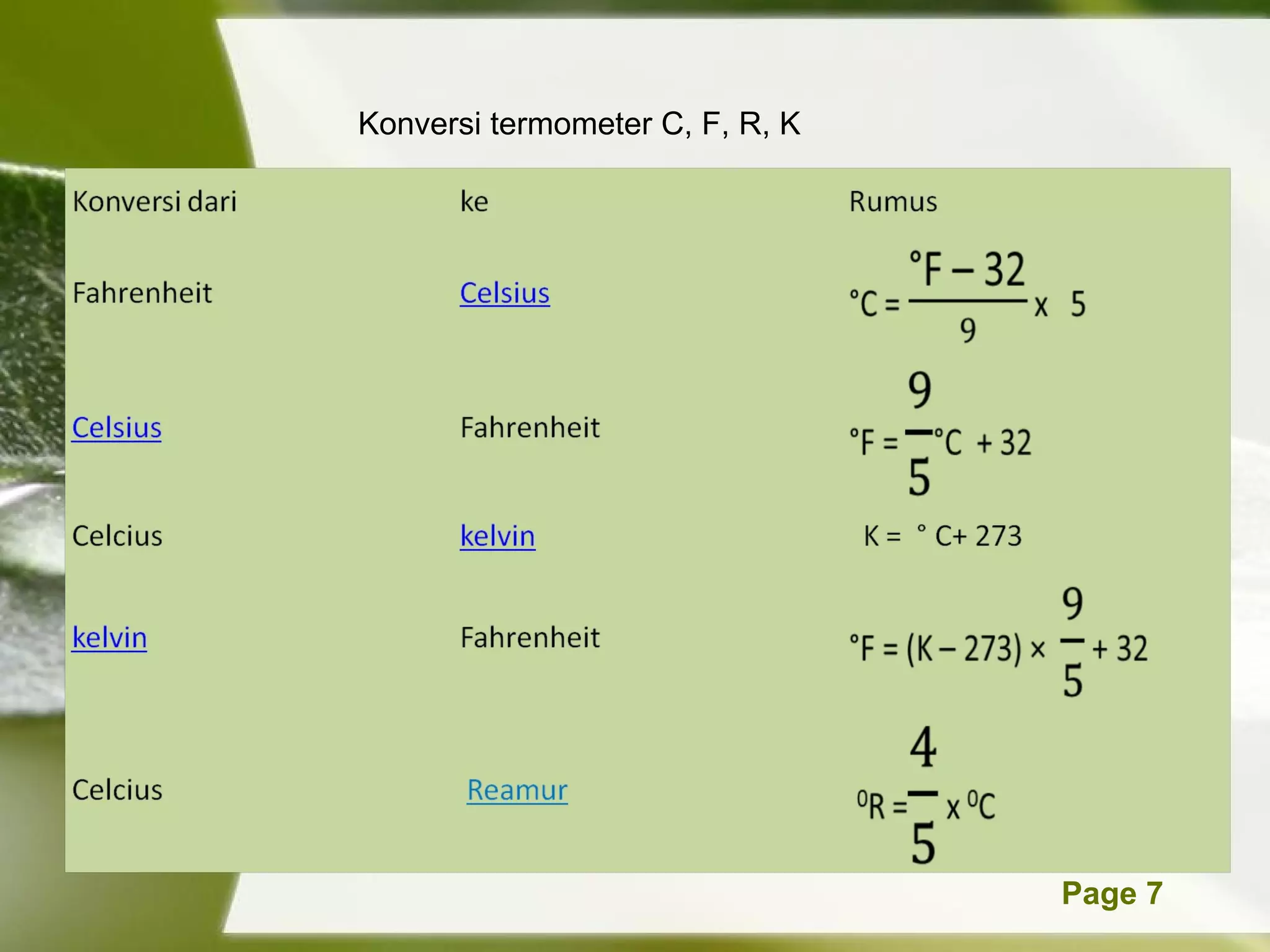 Suhu dan termometer | PPT