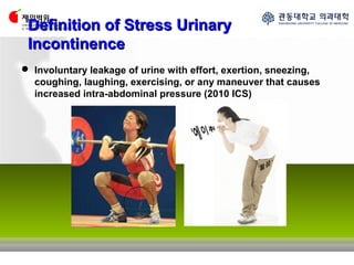 Stress Incontinence | PPT
