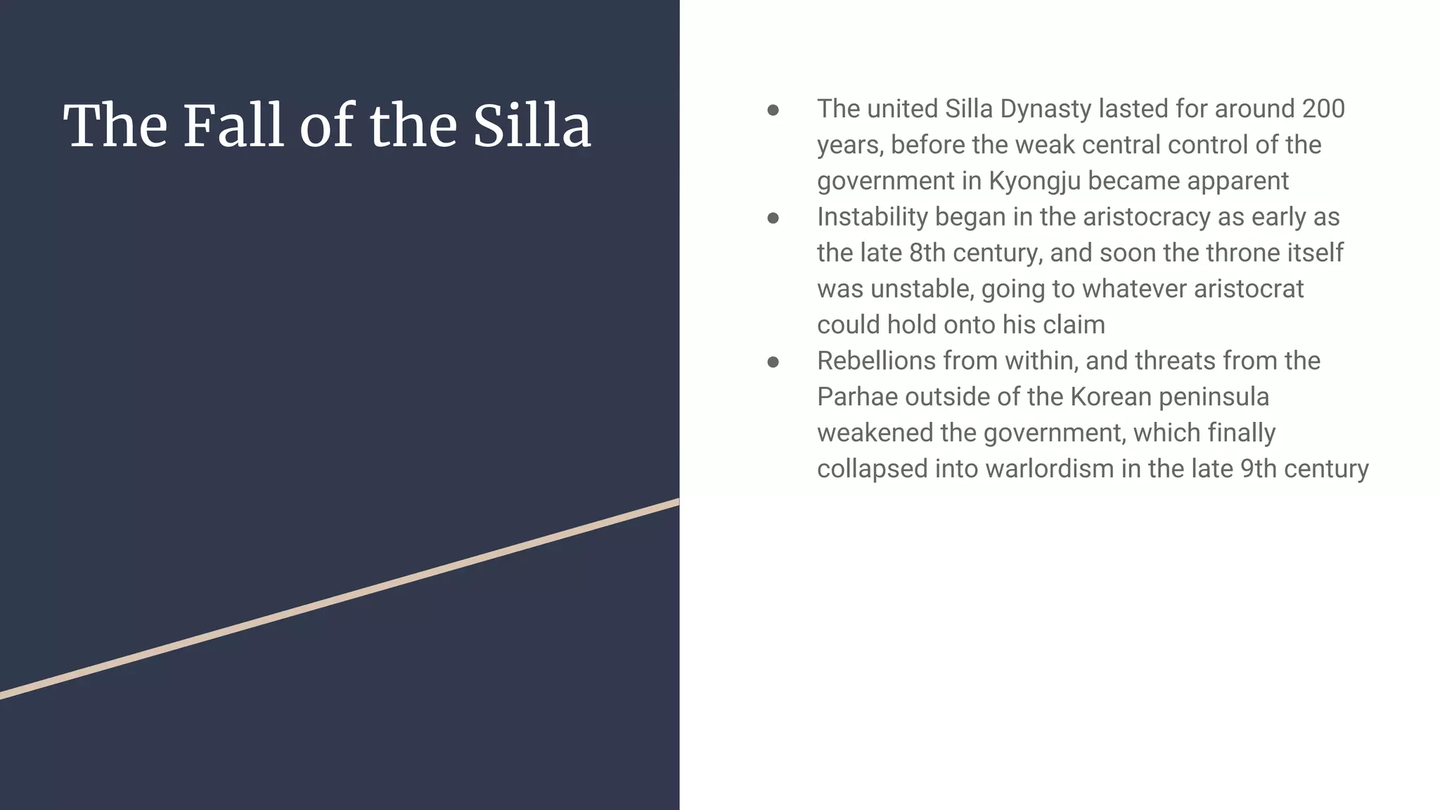 Sui and tang dynasties of china, the silla dynasty of korea, and the ...