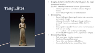 Sui and tang dynasties of china, the silla dynasty of korea, and the ...