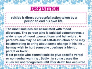 Suicid | PPTX