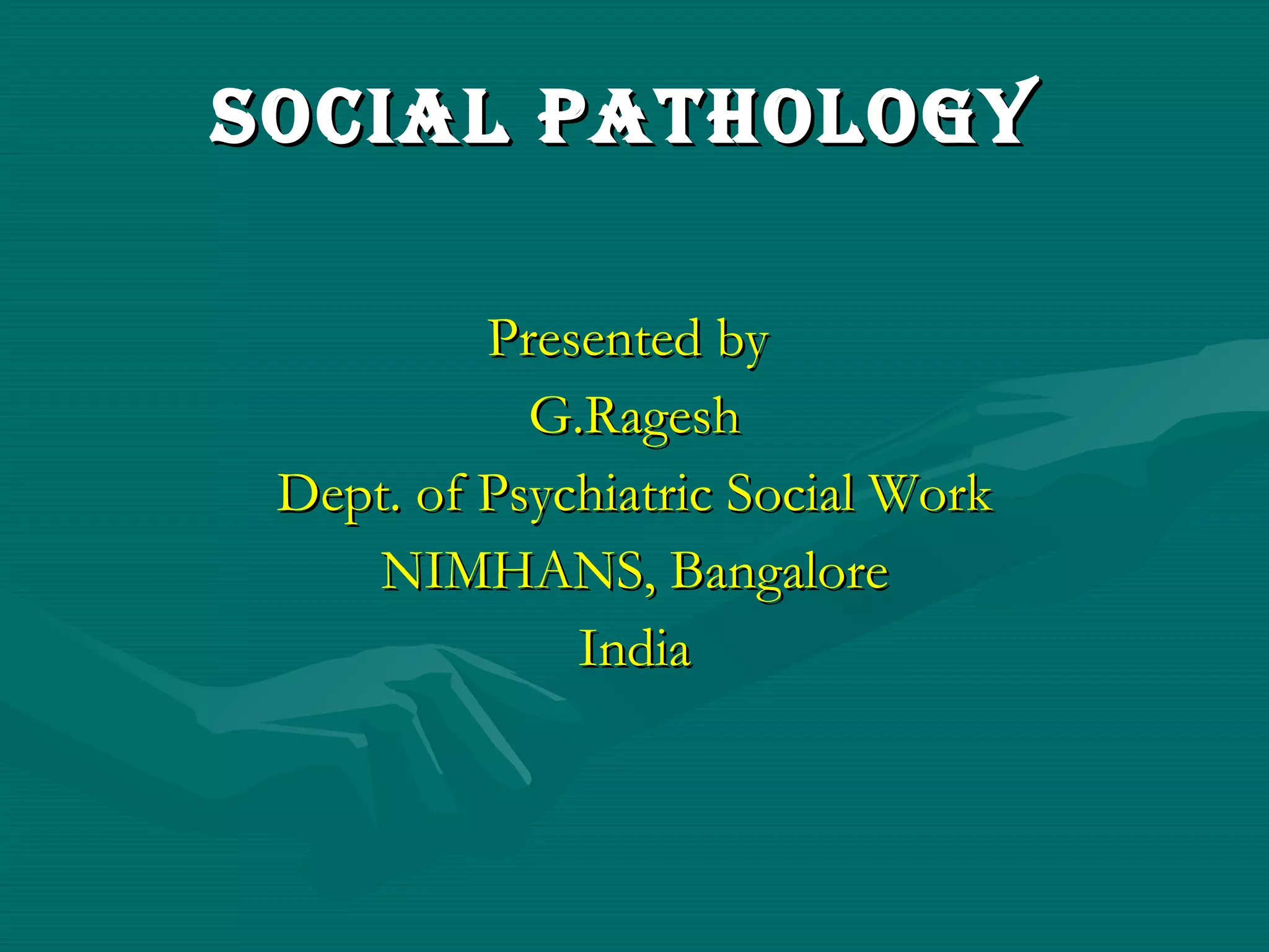 Suicide And Social Pathology | PPT