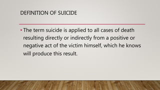 Suicide in medical students | PPT