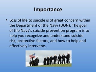 2012 Navy Region NW FCPO Symposium (SUICIDE PREVENTION) | PPT
