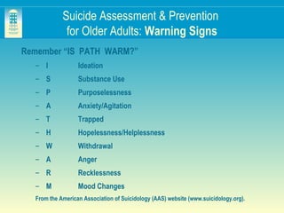 Suicide Prevention Toolkit Bcagcp Conf | PPT