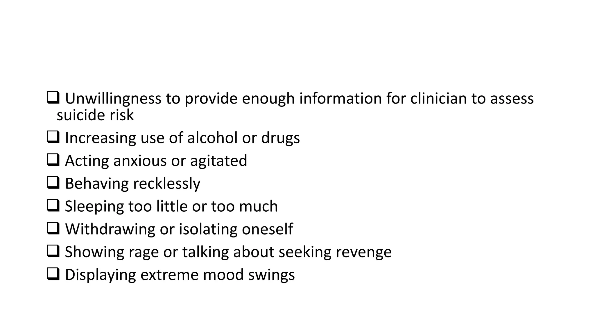 Suicide – risk assessment and management.pptx