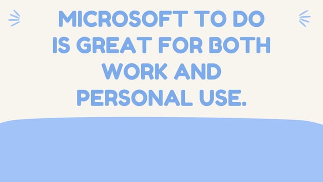Tutorial on how to use Microsoft To Do | PDF