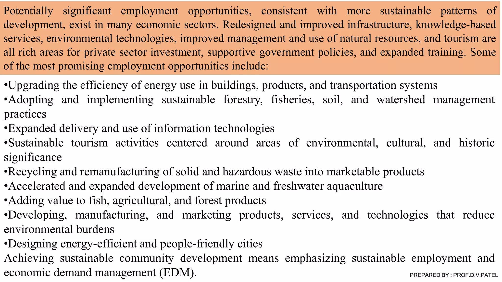 Sustainable communities in brief | PPTX