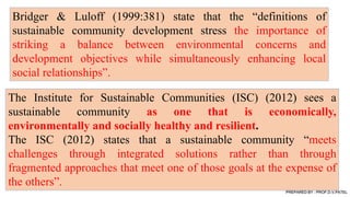 Sustainable communities in brief | PPTX