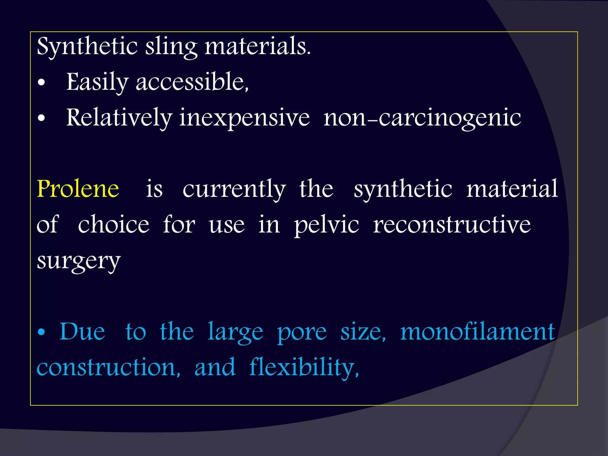 Vaginal approach for Stress Urinary Incontinence surgery | PPT